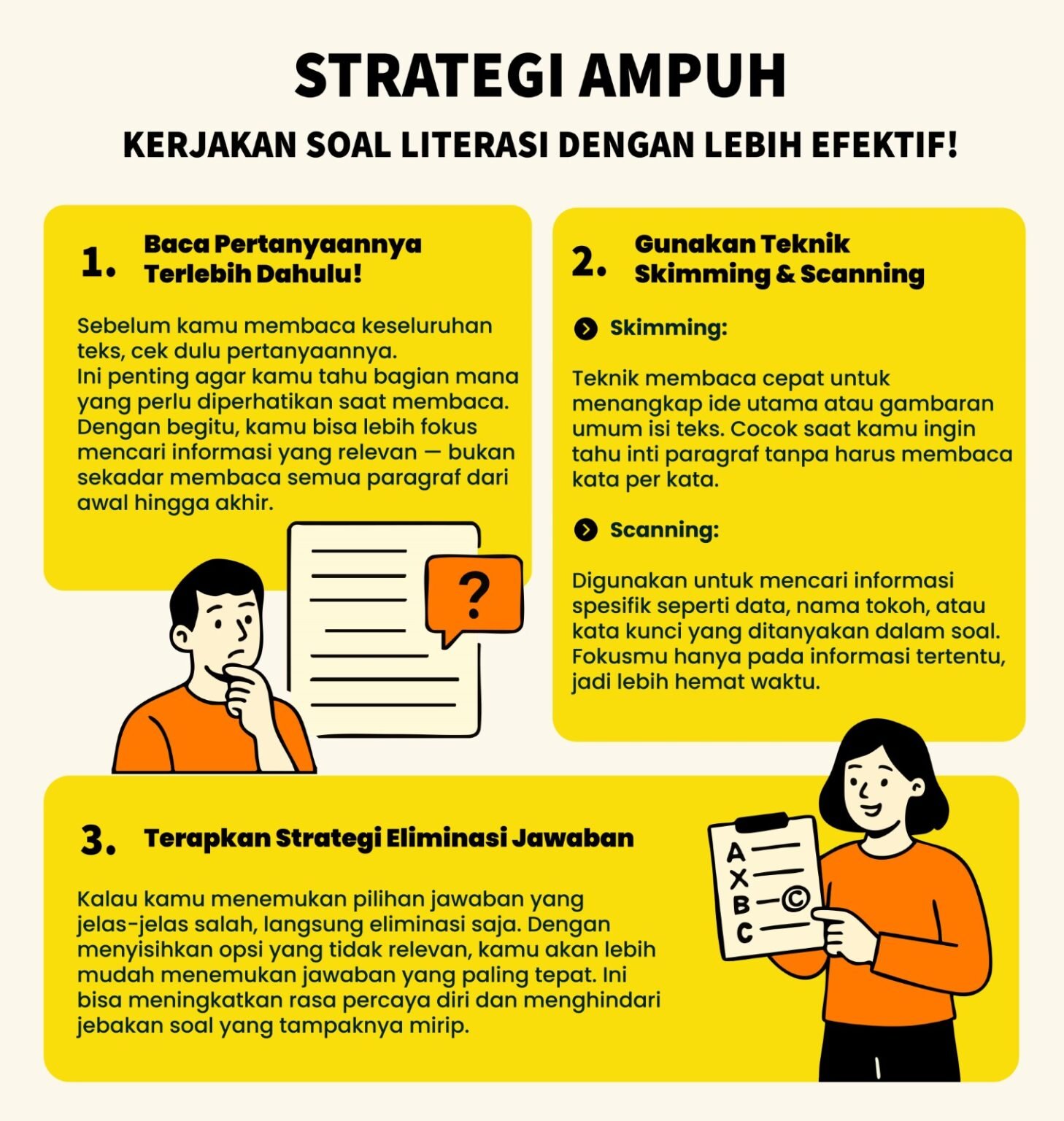 Tips Hemat Waktu Membaca Teks Literasi Panjang! - naiju.id
